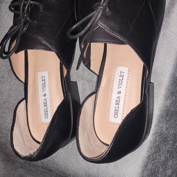 Chelsea & Violet | Shoes | Chelsea Violet Tayla Leather Dorsay Oxfords ...